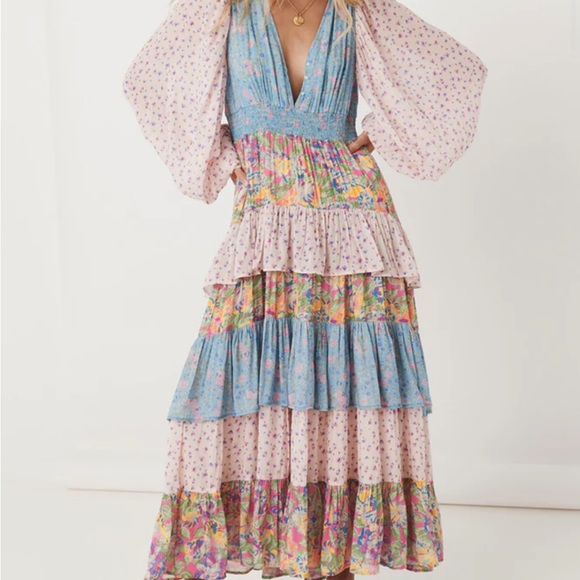 Spell | Dresses | Spell Dolly Rara Gown | Poshmark